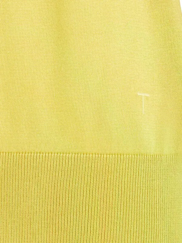 TOD'S Button-fastening Polo Shirt - Yellow