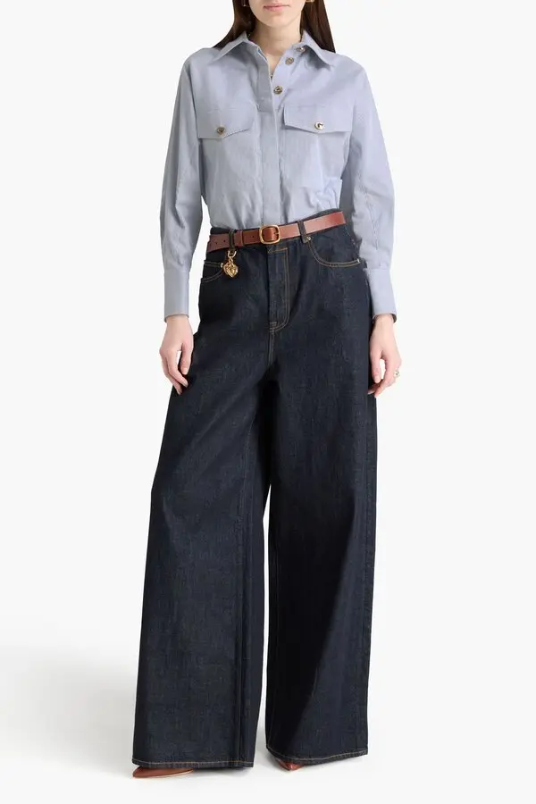 Zimmermann Striped Cotton-blend Shirt