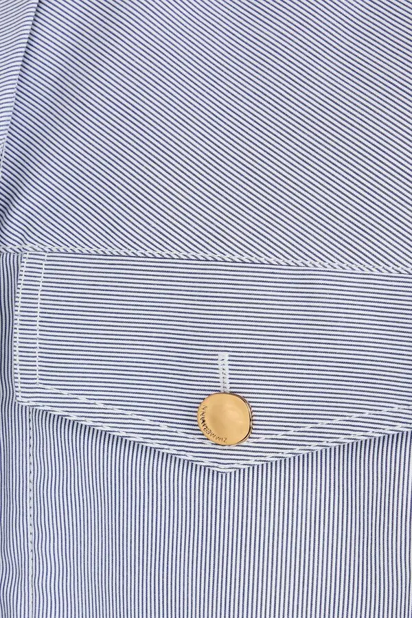 Zimmermann Striped Cotton-blend Shirt