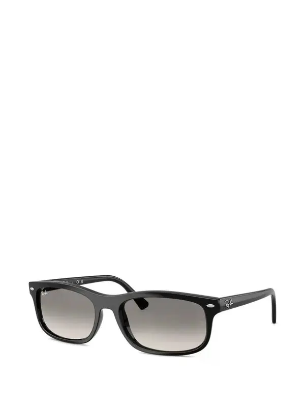 Ray-ban Rectangle-frame Sunglasses - Black