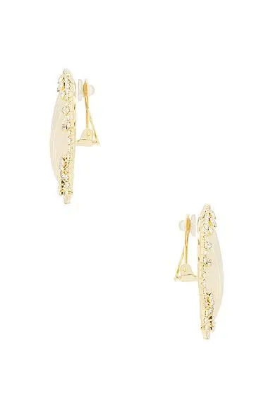 ROWEN ROSE Shell Strass Earrings