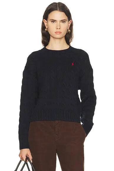 Polo Ralph Lauren Cable Knit Crewneck Sweater