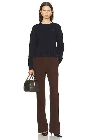 Polo Ralph Lauren Cable Knit Crewneck Sweater