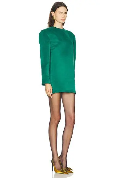 Saint Laurent Long Sleeve Dress