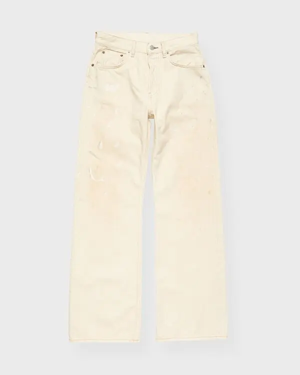 Acne Studios 2021f Daybreak Jeans - White