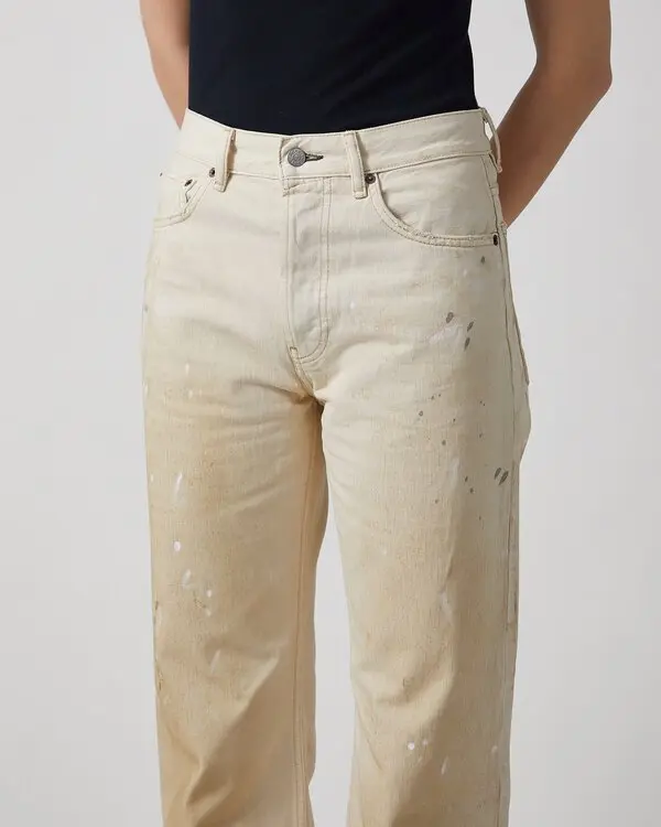 Acne Studios 2021f Daybreak Jeans - White