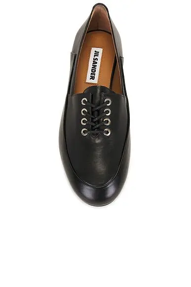JIL SANDER Lace Up Loafer