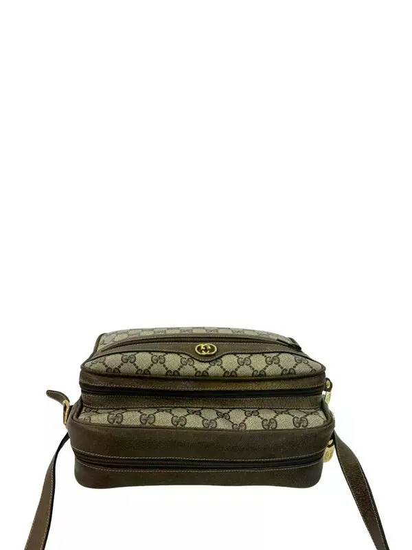 Gucci Gg Supreme Crossbody Bag 2000-2015 - Brown
