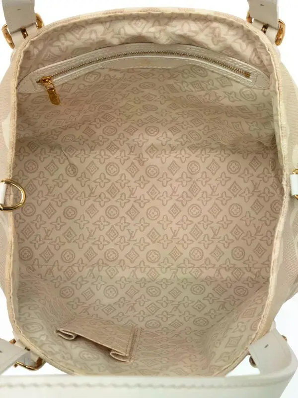 LOUIS VUITTON 2008 Monogram Tahitienne Cabas Pm Tote Bag - Brown