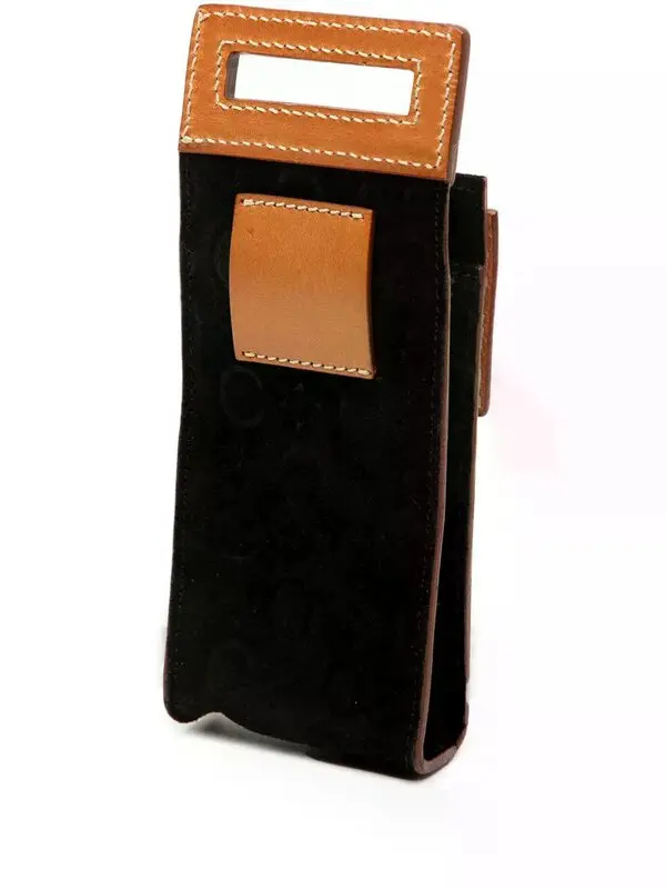 Celine Macadam Suede Pochette