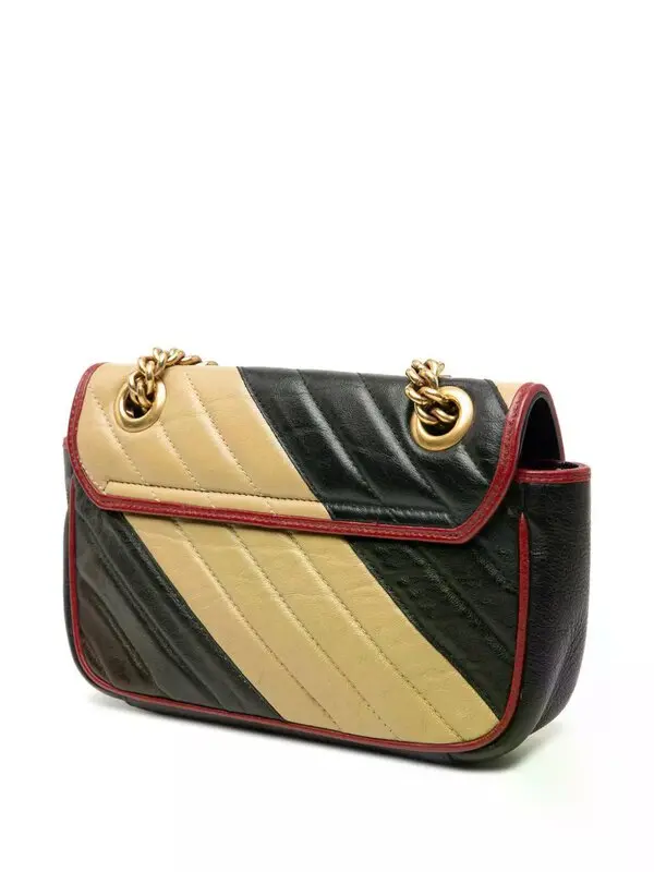 Gucci Small Gg Marmont Matelasse Leather Torchon Shoulder Bag - Brown