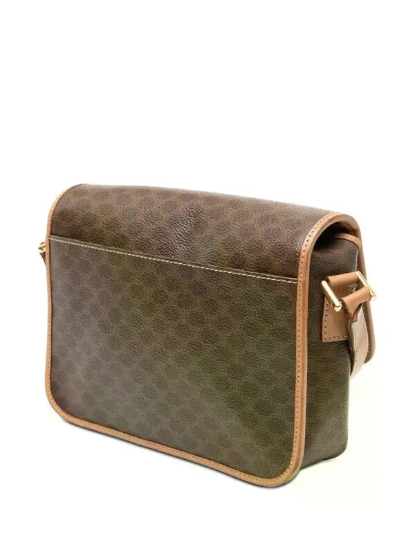 Celine 2014 Macadam Coated Canvas Crossbody Bag