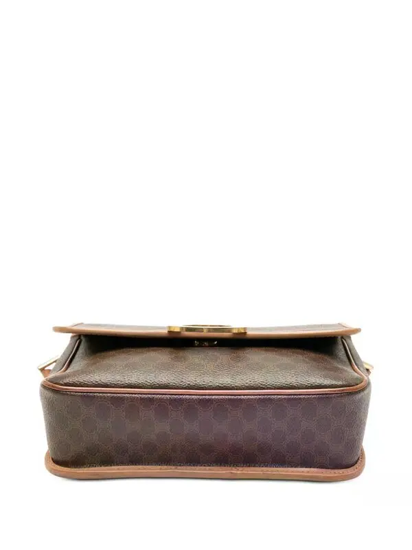 Celine 2014 Macadam Coated Canvas Crossbody Bag