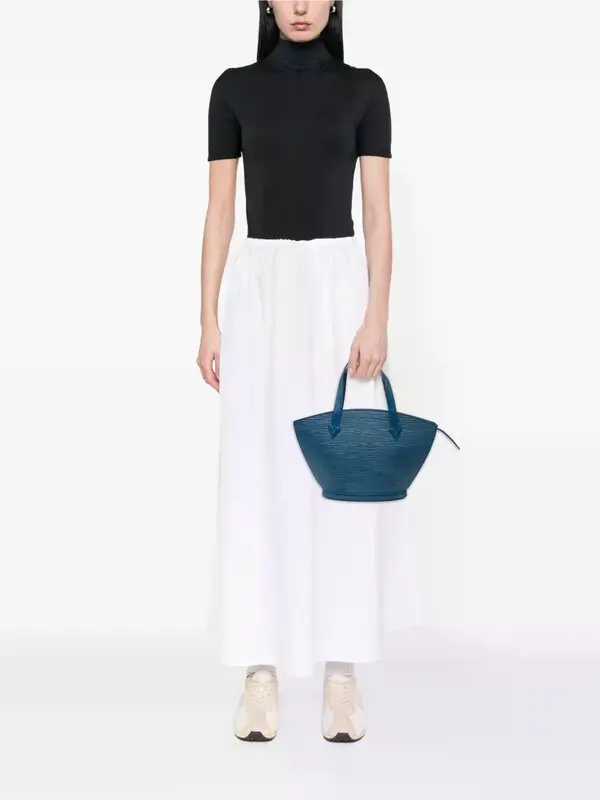 LOUIS VUITTON 1994 Epi Saint Jacques Pm Short Strap Handbag - Blue