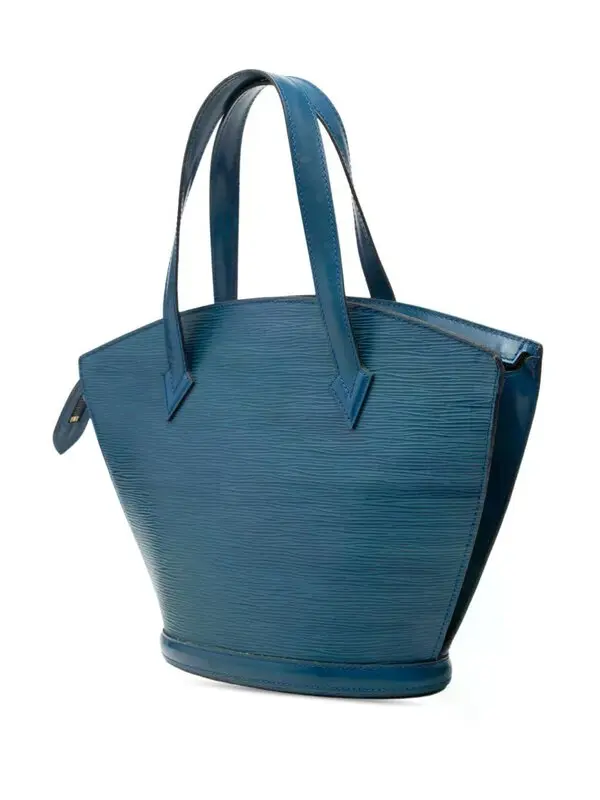 LOUIS VUITTON 1994 Epi Saint Jacques Pm Short Strap Handbag - Blue