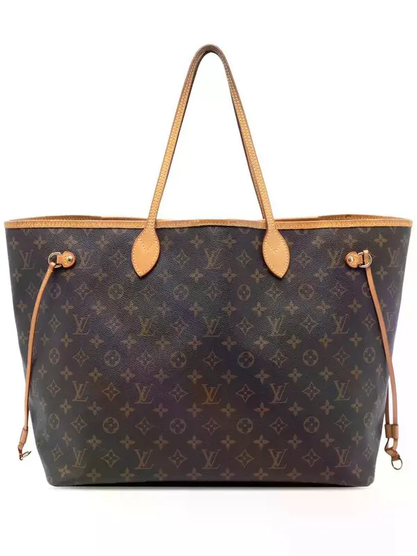 LOUIS VUITTON 2011 Monogram Neverfull Gm Tote Bag - Brown