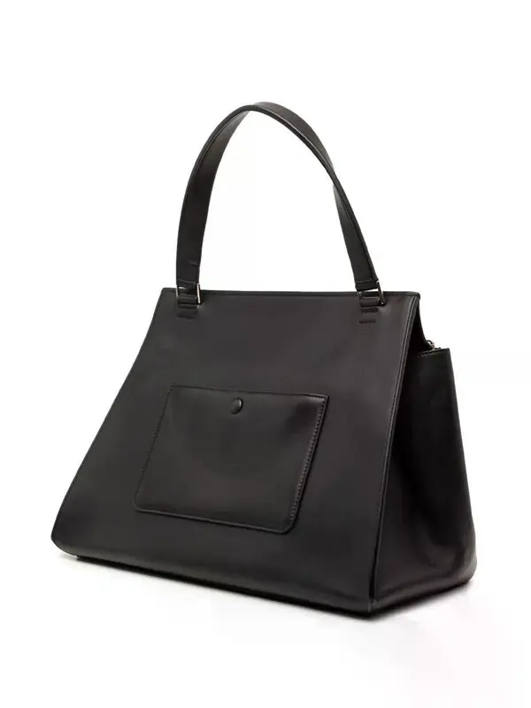 Celine 2012 Medium Bicolor Leather And Pony Hair Edge Handbag