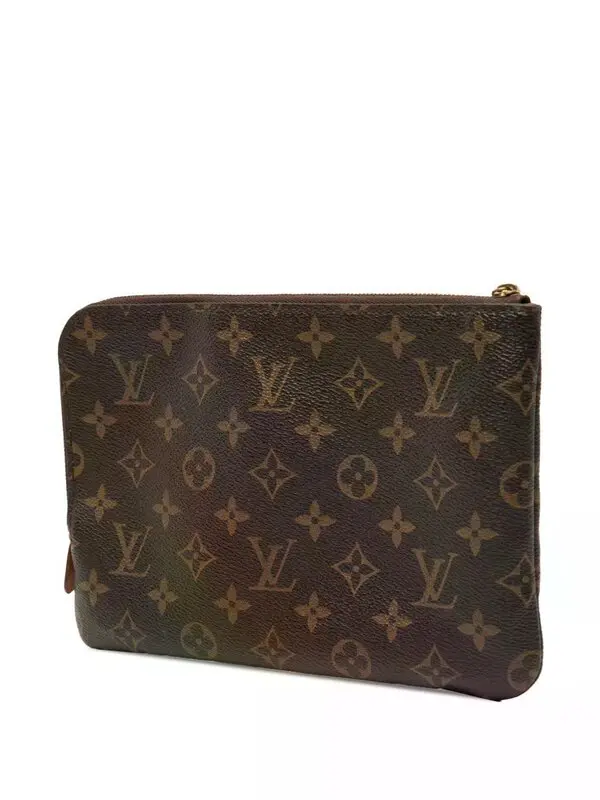 LOUIS VUITTON 2018 Monogram Etui Voyageur Pm - Brown
