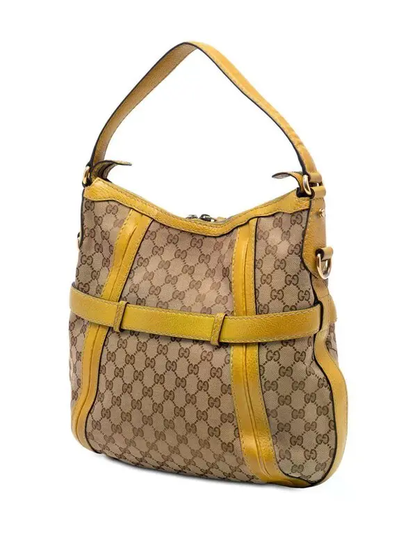 Gucci Medium Gg Canvas Running Satchel