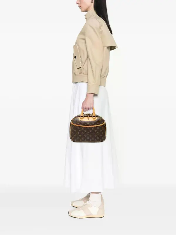 LOUIS VUITTON 2004 Monogram Trouville Handbag