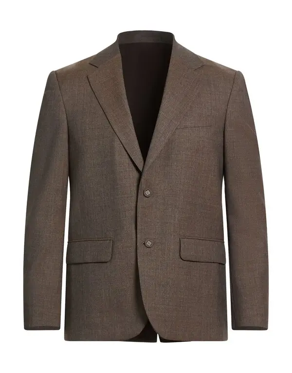 Officine Générale Blazer Size Virgin Wool - Brown