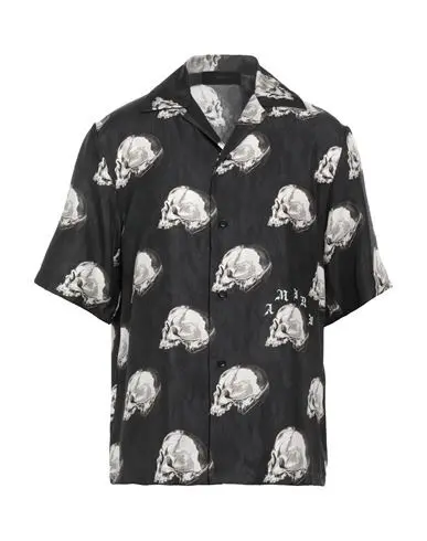 Amiri Shirt Size Silk - Black
