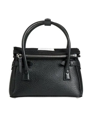 MAISON MARGIELA Handbag Goat Skin, Calfskin, Zamak - Black