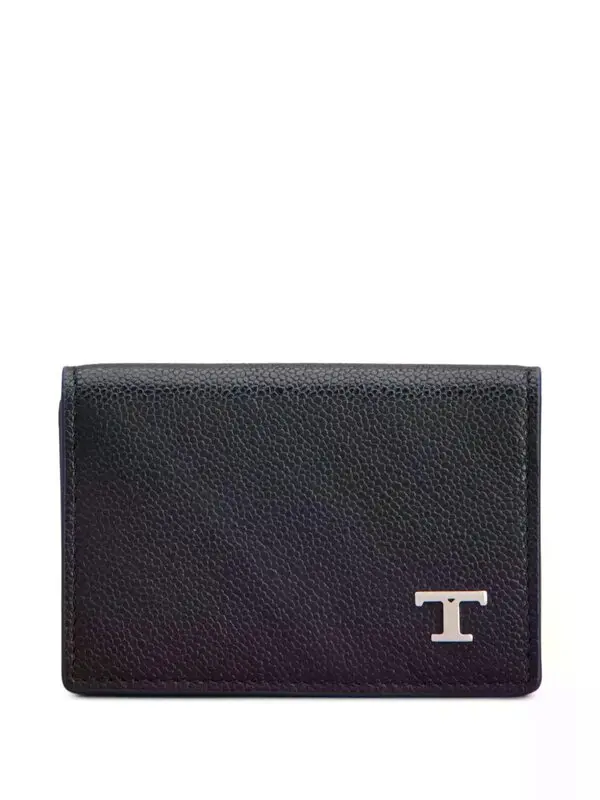 TOD'S Logo-plaque Cardholder - Black