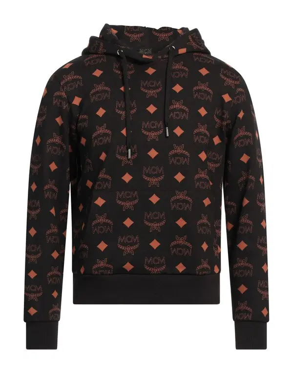 Mcm Logo-printed French Terry Hooded Sweatshirt