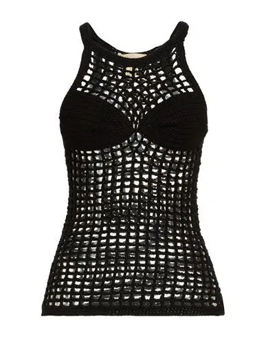 NIA THOMAS Top Tanguis Cotton - Black