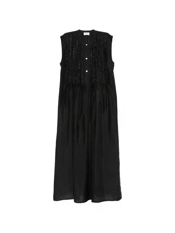 P.a.r.o.s.h Sadio Bead-embellished Midi Dress