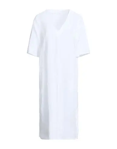 120% Lino Linen Midi Kaftan Dress