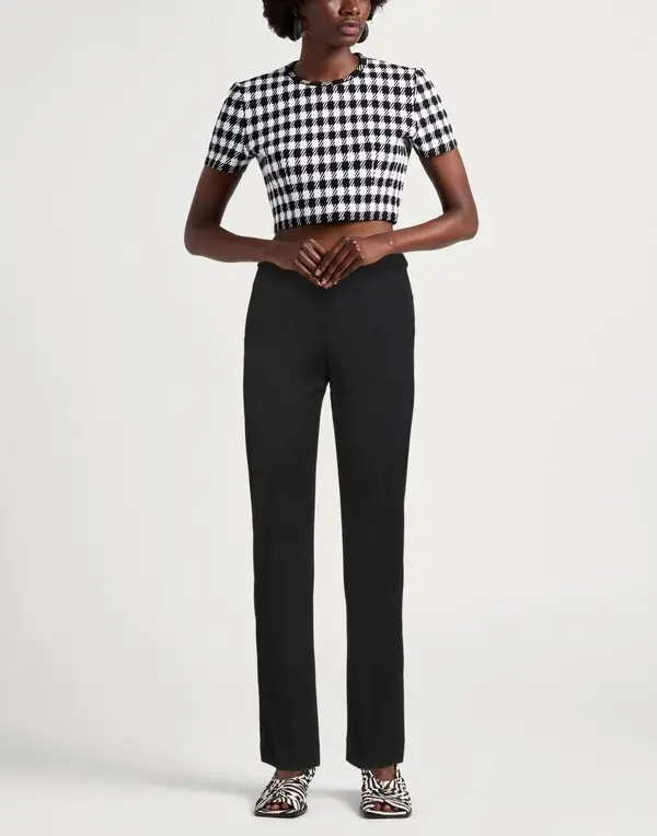 Karl Lagerfeld Tapered Mid-rise Trousers