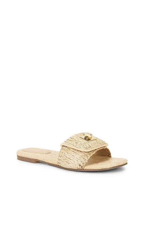 Steve Madden Moreland Raffia Slide Sandals