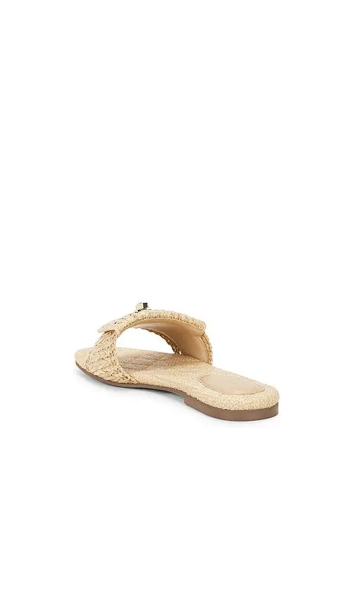 Steve Madden Moreland Raffia Slide Sandals