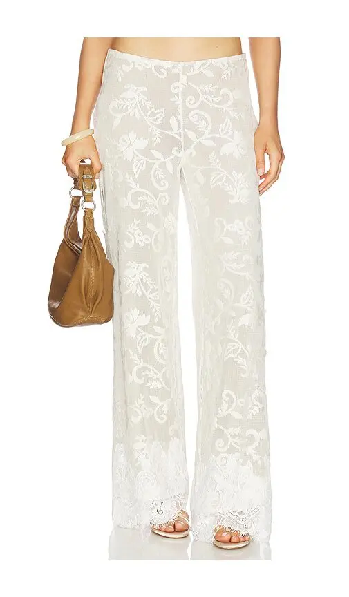 YELLOW THE LABEL Lottie Lace Pants