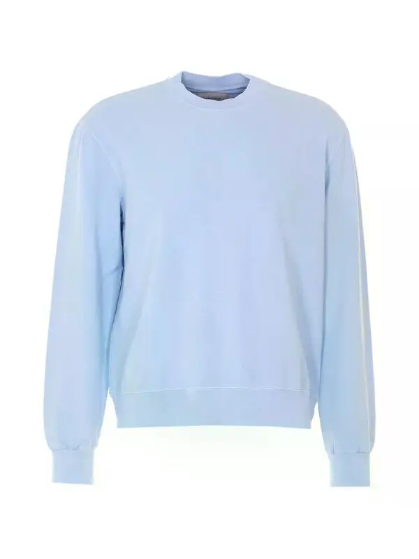 CIRCOLO 1901 Crew-neck Long-sleeve Sweatshirt - Blue