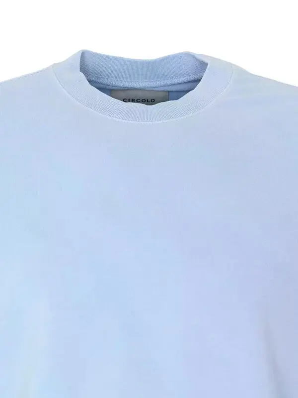 CIRCOLO 1901 Crew-neck Long-sleeve Sweatshirt - Blue