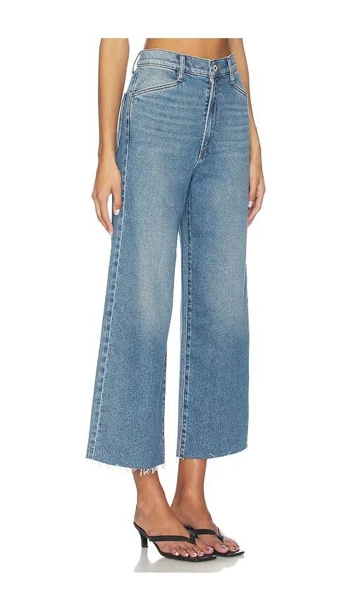 FAVORITE DAUGHTER The Mischa Shortie High Rise Wide Ankle Jeans