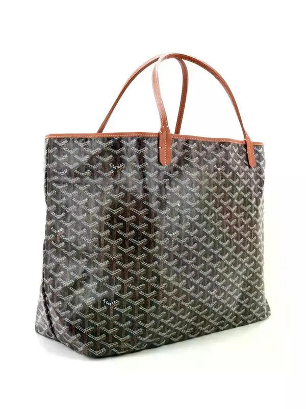 Goyard Saint Louis Coated Canvas Gm Tote Bag - Brown