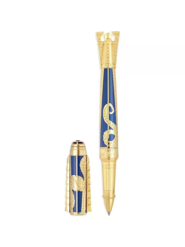 S.t. Dupont Engraved-detail Pen - Gold