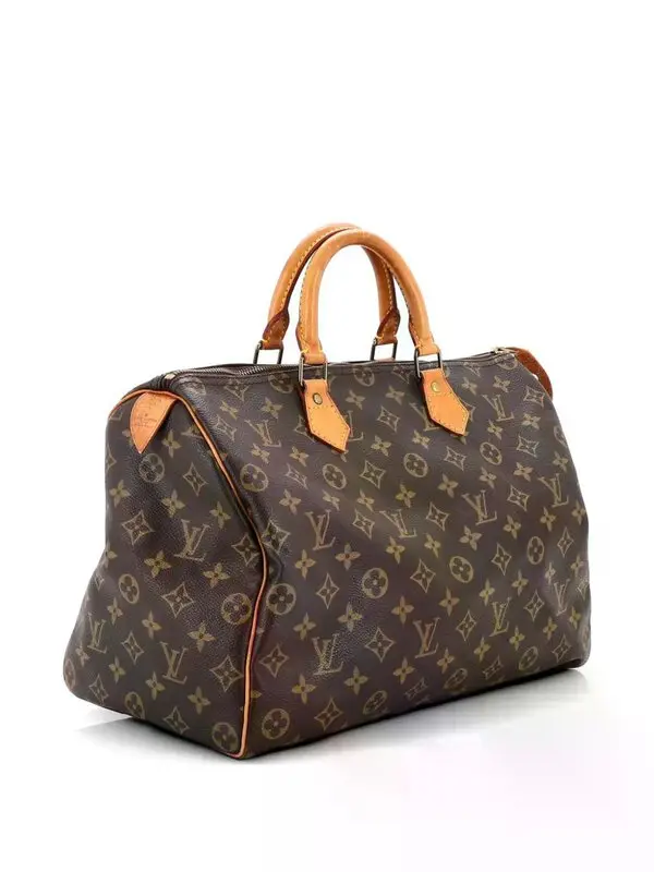 LOUIS VUITTON Speedy Handbag Monogram Canvas 35 - Brown