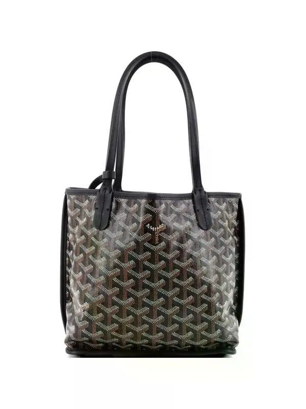 Goyard Anjou Reversible Mini Tote - Black