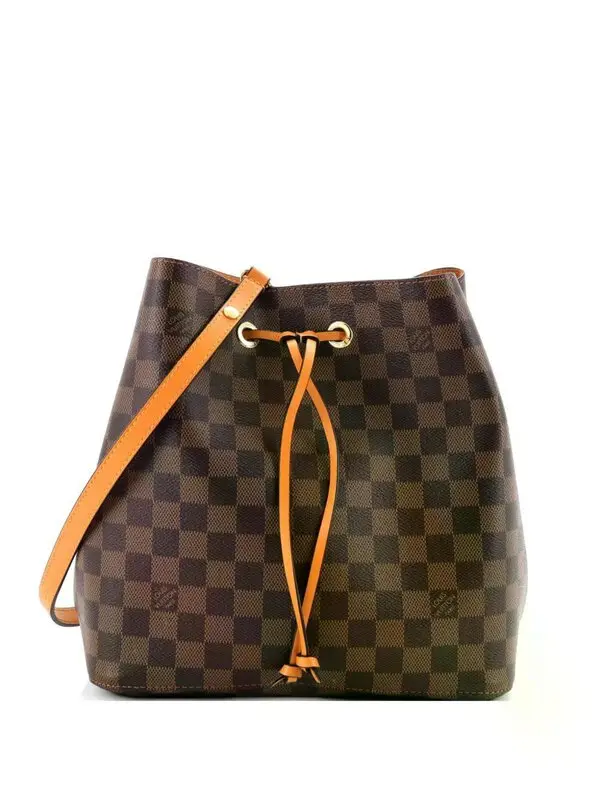 LOUIS VUITTON Néonoé Damier Bucket Bag - Brown