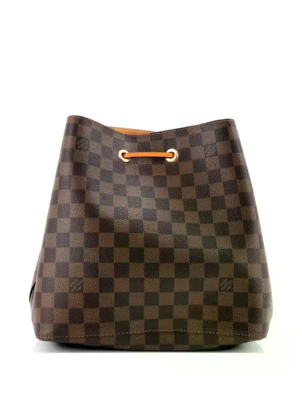 LOUIS VUITTON Néonoé Damier Bucket Bag - Brown