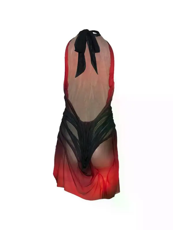 DI PETSA Wetlook Mini Dress