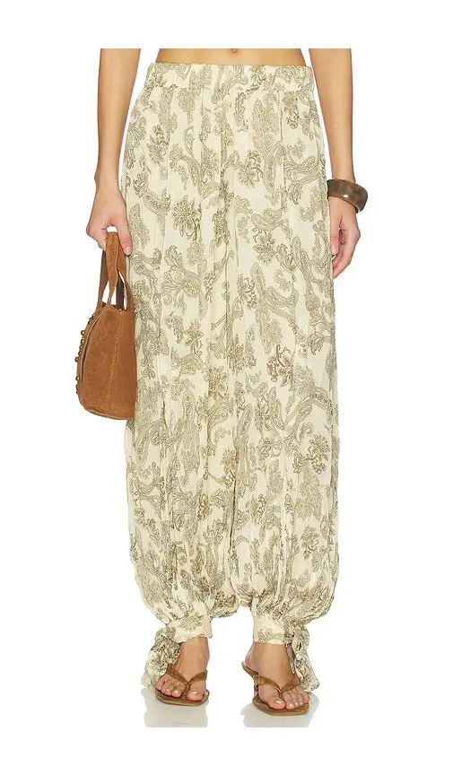 Hemant & Nandita Printed Harem Pants - Multi