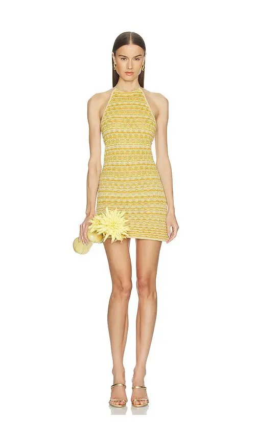 Cult Gaia Erina Knit Dress - Marigold