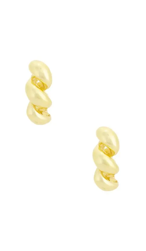 CASA CLARA Blossom Hoop Earrings