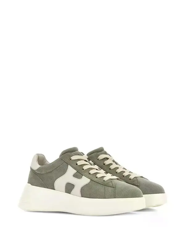 Hogan Rebel Suede Sneakers - Green